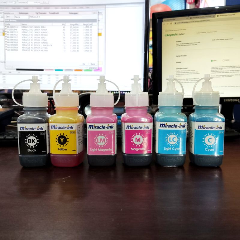 Jual Tinta Printer Miracle 100 Ml (Epson) | Shopee Indonesia
