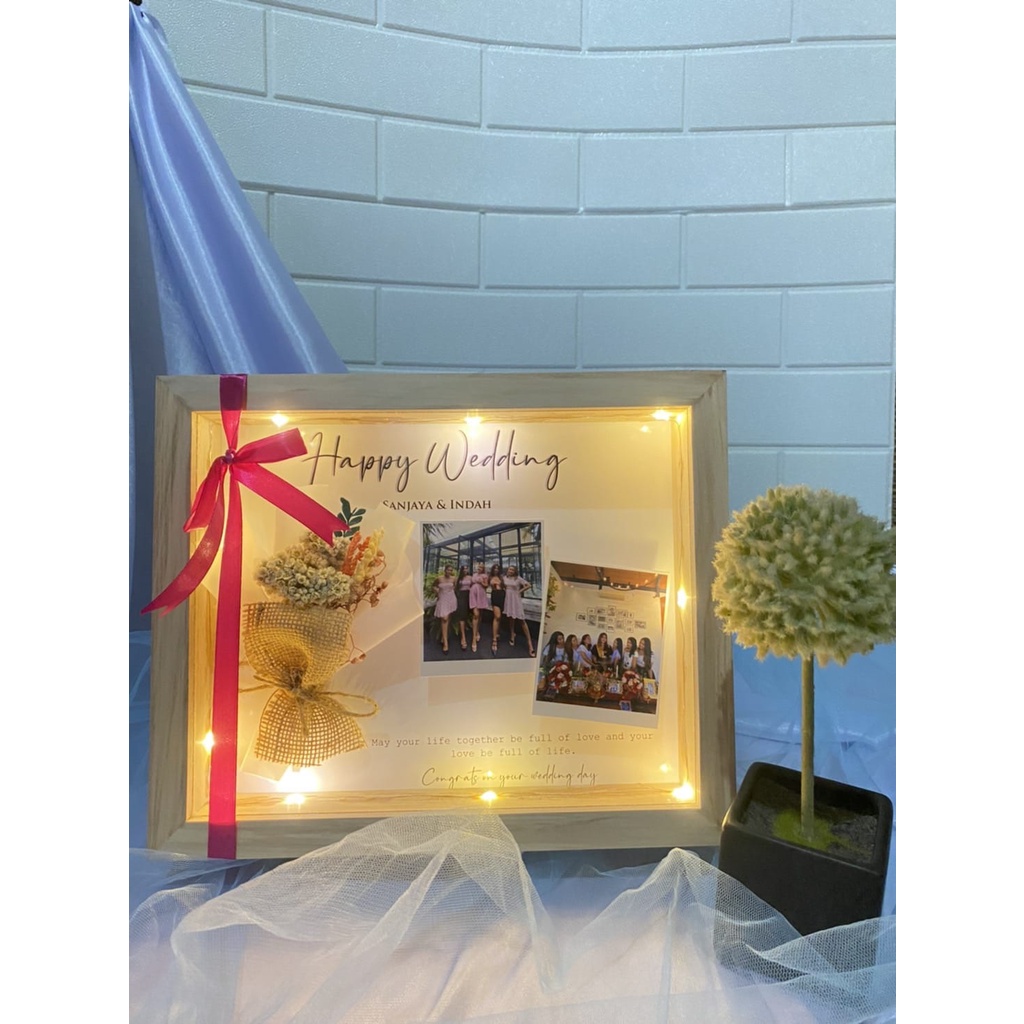 Jual Frame 3D Gift, Bingkai 3D ukuran 25×20 Hadiah Murah | Shopee Indonesia