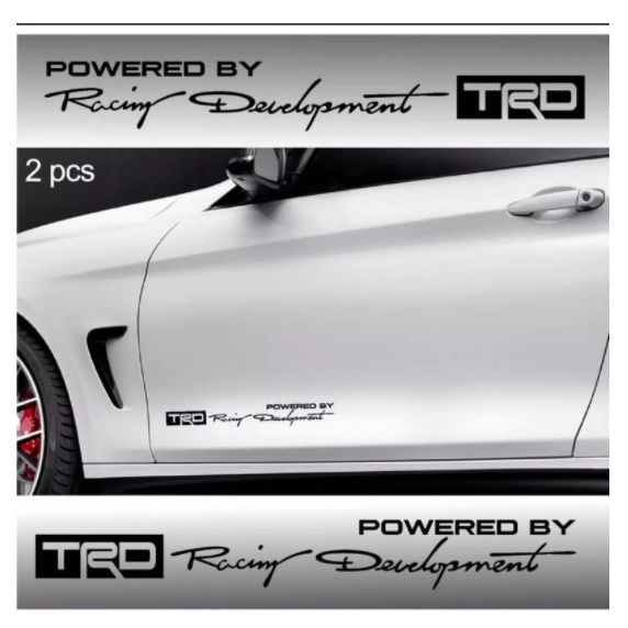 Jual M2 stiker mobil trd racing development stiker mobil toyota avanza ...
