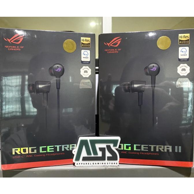Jual Asus Rog Cetra Ii (Type C) - Gaming Earphone | Shopee Indonesia