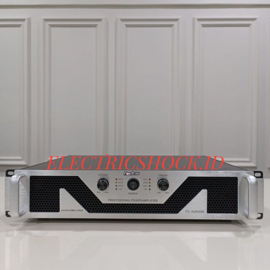 Jual POWER AMPLIFIER FIRSTCLASS FCA2800W / FIRST CLASS FC A2800W NEW ...