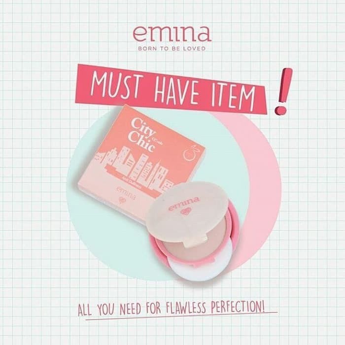 Jual EMINA CITY CHIC CC CAKE ORIGINAL BPOM | Shopee Indonesia