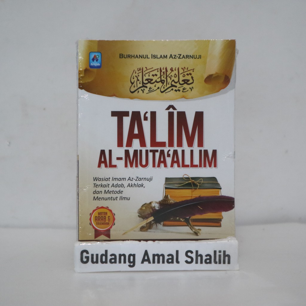 Jual Talim Al Mutaallim - Adab Guru dan Murid - Ta'limul Muta'allim - Pustaka Arafah | Shopee ...