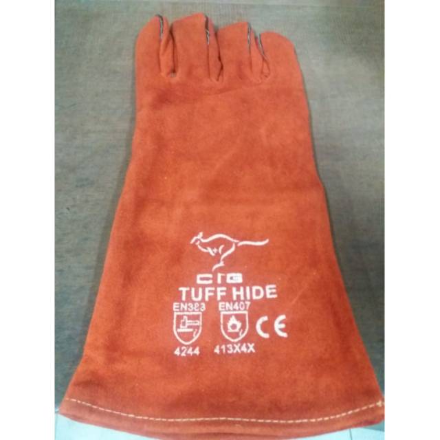 Jual SARUNG TANGAN TUFF HIDE CIG WELDING GLOVES | Shopee Indonesia