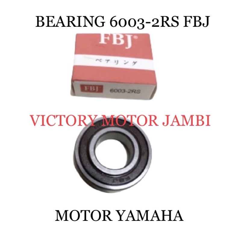 Jual KLAHAR LAHER BEARING 6003-2RS FBJ JAPAN | Shopee Indonesia