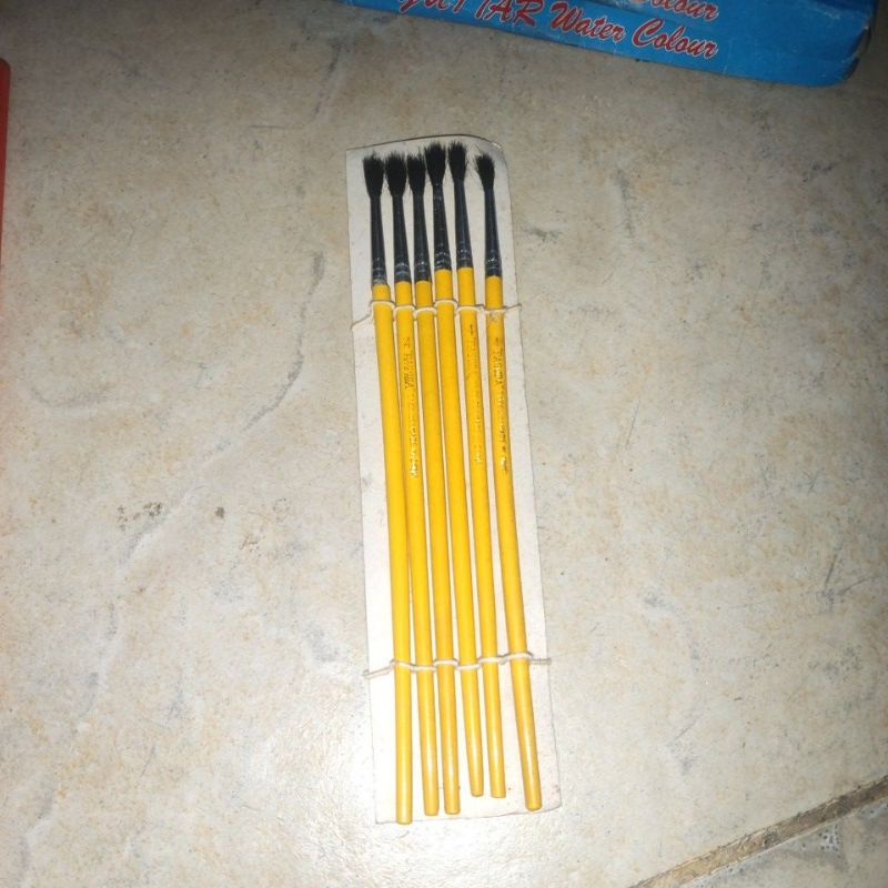 Jual Kuas Lukis Cat Air Pagoda No 4 Kuas kecil Menggambar Painting ...