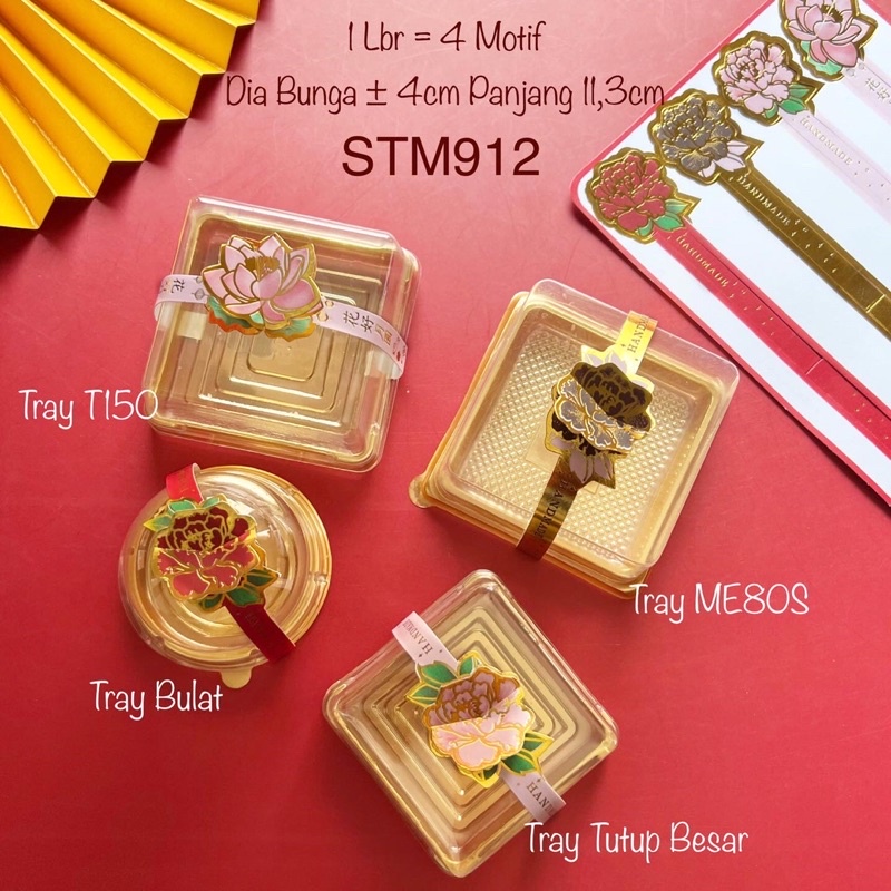 Jual Sticker 3D Mooncake STM| PBM Flower Tag STM912 | Shopee Indonesia