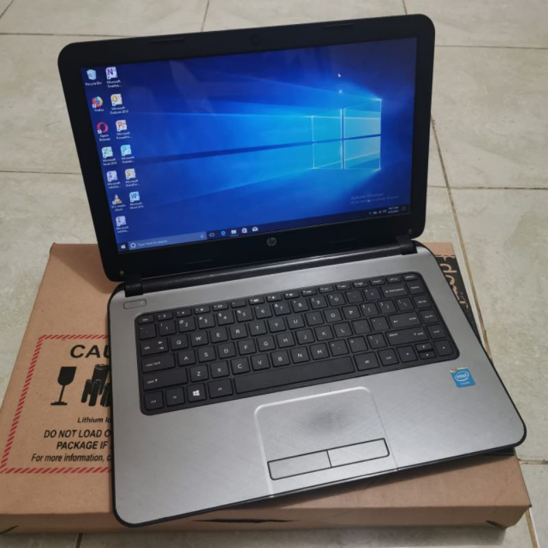 Jual Laptop HP 14, Intel Celeron - N2840, Hd Graphics, Ram 4Gb Hdd 500Gb | Shopee Indonesia