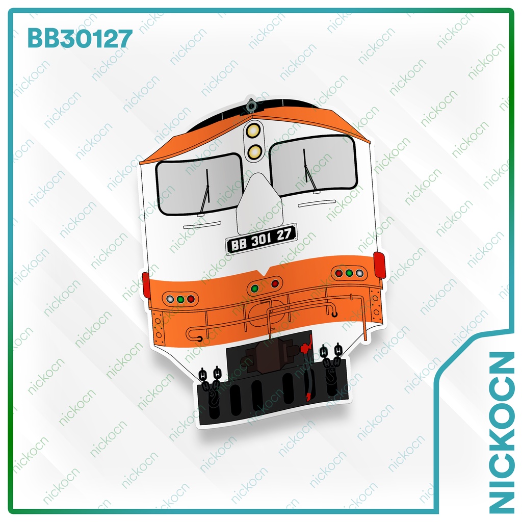 Jual Stiker Lokomotif BB301 | Shopee Indonesia