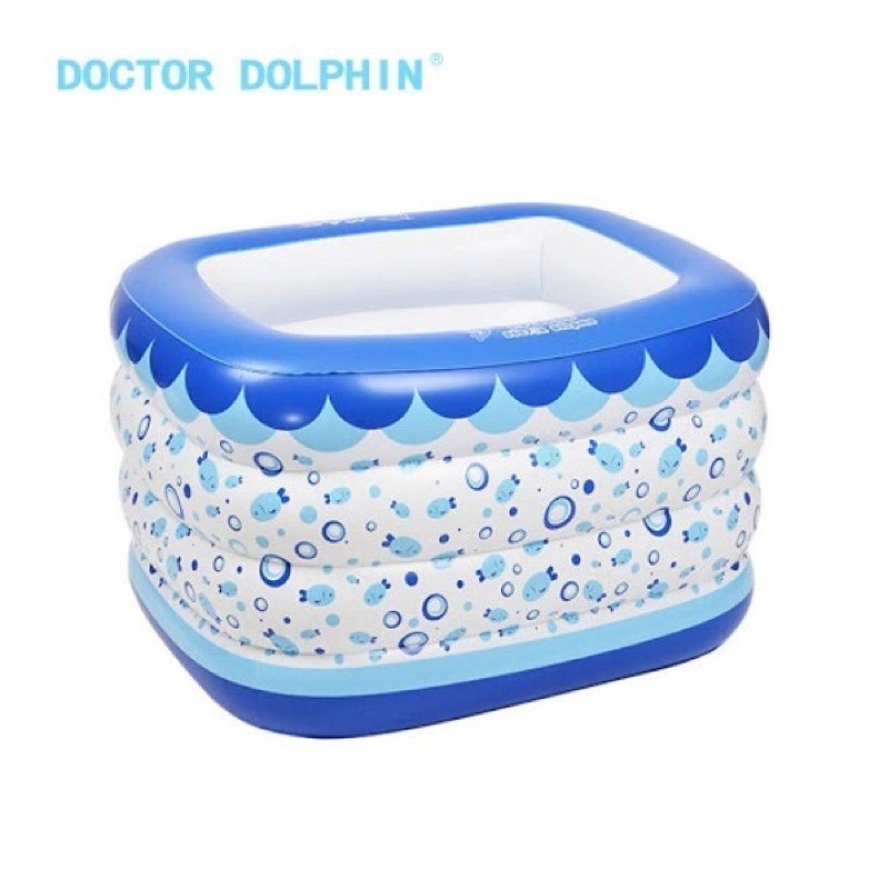 Jual DOCTOR DOLPHIN INFLATABLE SWIMMING POOL BAK MANDI KOLAM | Shopee ...