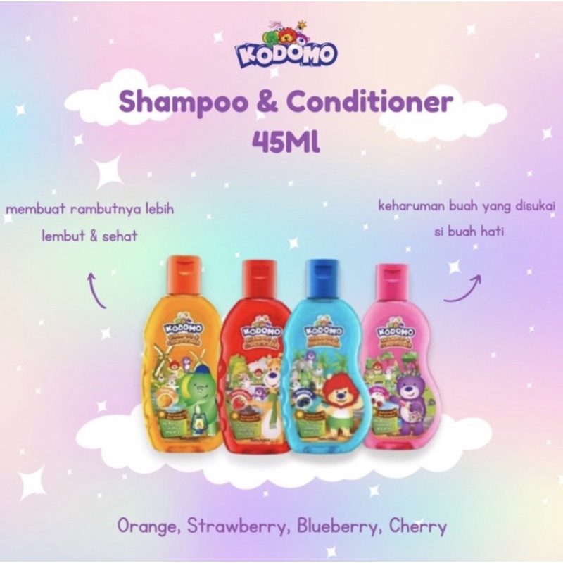 Jual Kodomo Shampoo & Conditioner 45ml | Shopee Indonesia