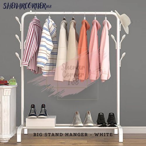 Jual SHENAR GANTUNGAN BAJU / BIG STAND HANGER SINGLE / RAK GAWANGAN ...