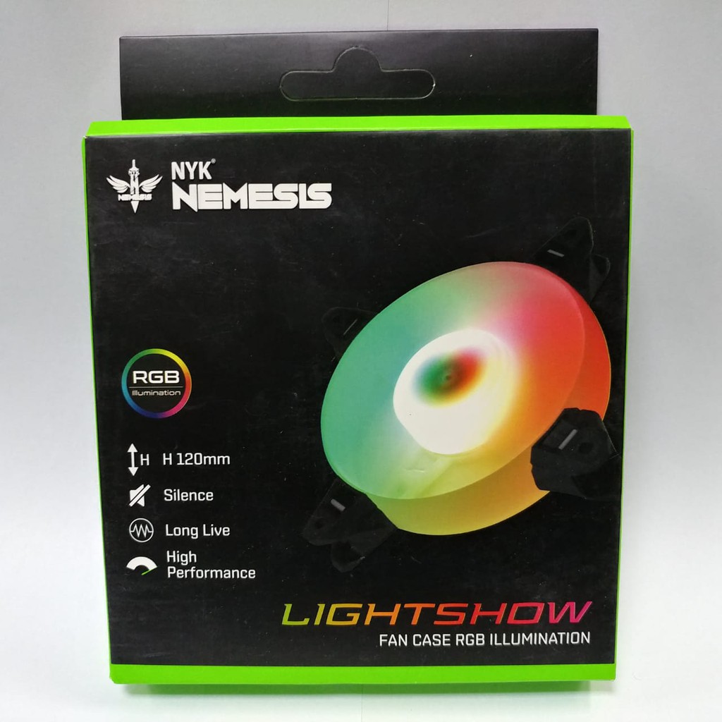 Jual RGB Fan casing 12cm - NYK LIGHTSHOW | Shopee Indonesia