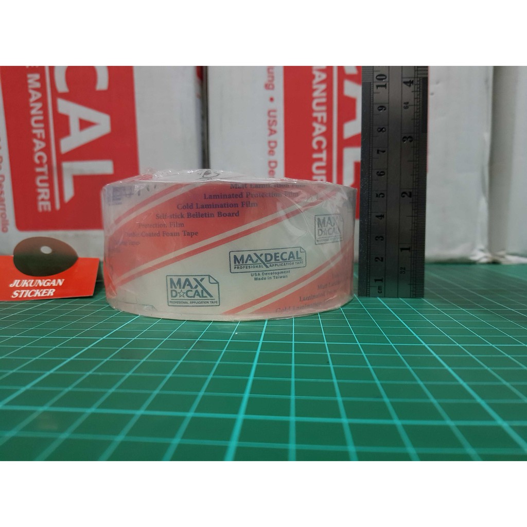 Jual Masking Tape Maxdecal 5 cm - Transfer Tape Max Decal - Laminasi ...