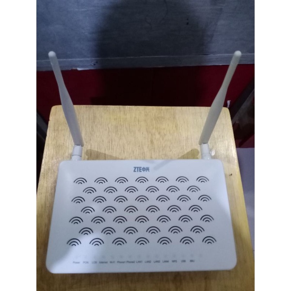 Jual ZTE F609 V1 unit + adaptor | Shopee Indonesia