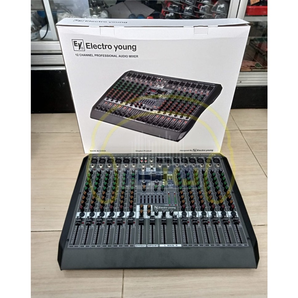 Jual MIXER ELECTRO YOUNG 12 CHANNEL Mixer Electro Young E Mix 12 Ch ...