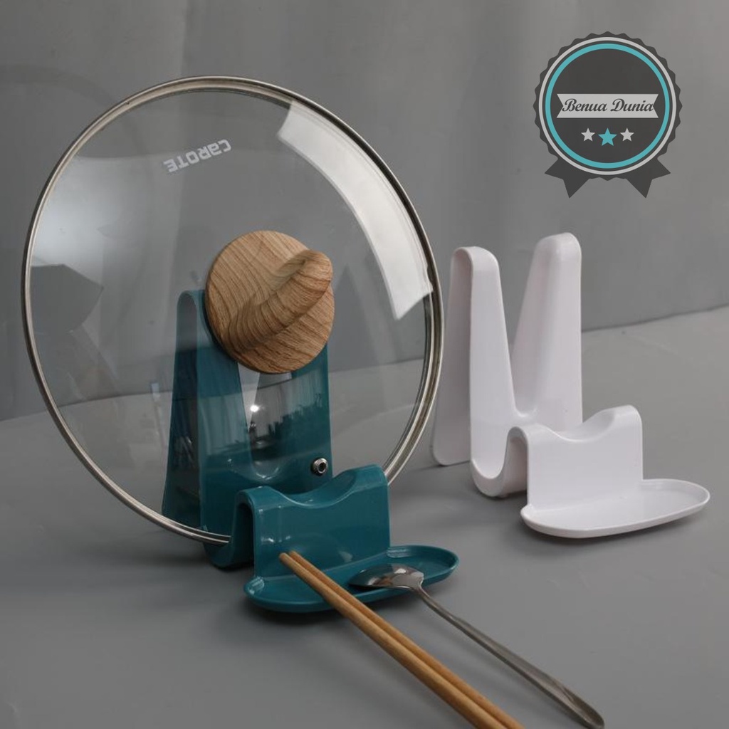 Jual RT50 holder penyangga rak tatakan tutup panci pisau talenan alat ...