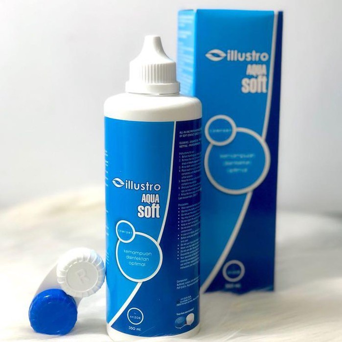 Jual CAIRAN SOFTLENS AQUASOFT 350ML | Shopee Indonesia