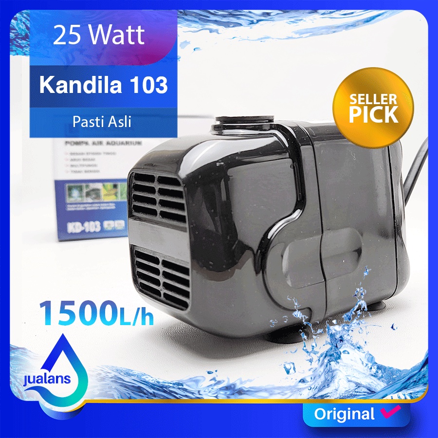 Jual POMPA AIR CELUP AQUARIUM KANDILA KD 103 BEST | Shopee Indonesia