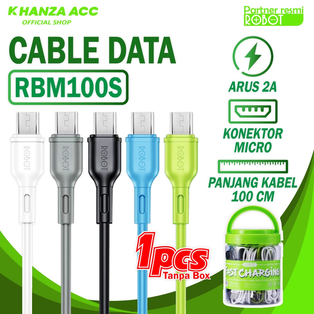 Jual KHANZAACC Kabel Data Robot Data Cable RBM100 Colorful (ECER 1 PCS ...