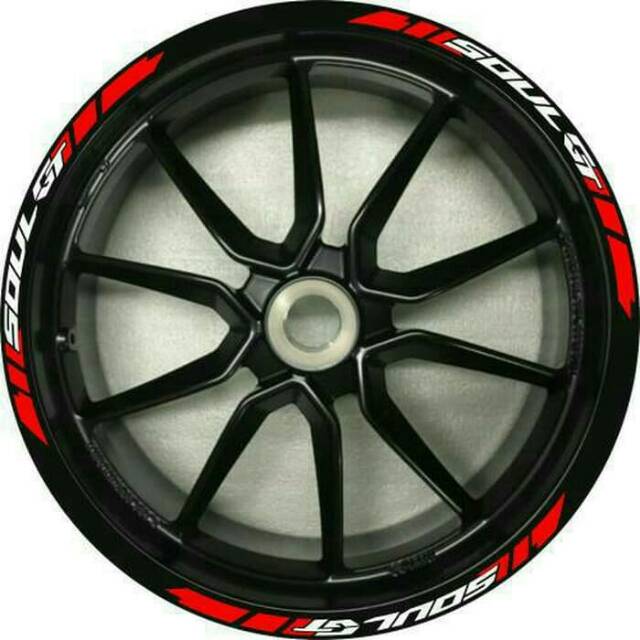 Jual Stiker velg custom yamaha soul gt sticker lis whell rim | Shopee ...