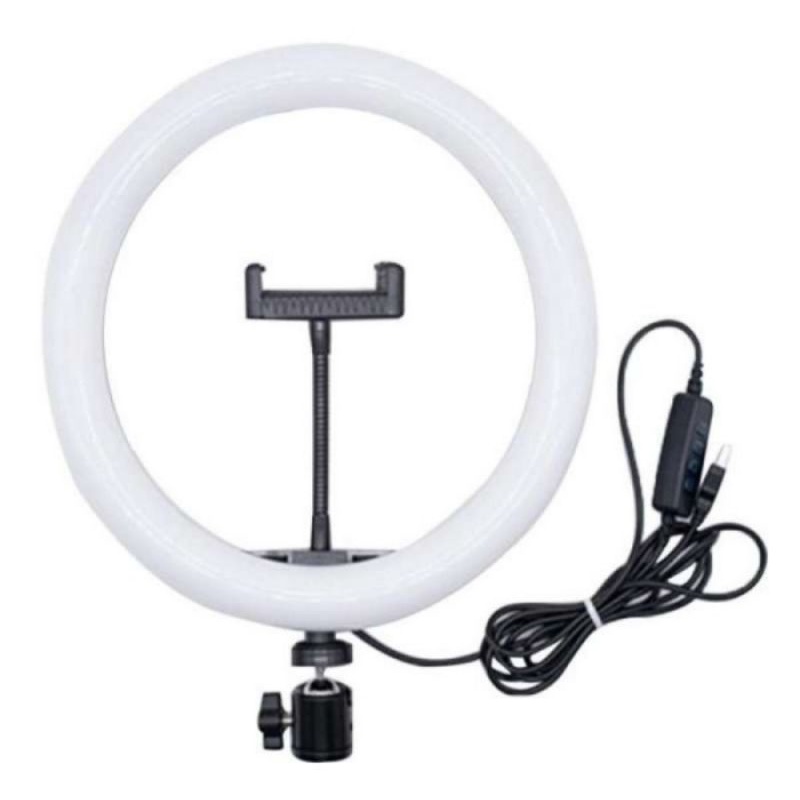 Jual Ring Light Lampu Selfie / Ring Light RGB 26CM Lampu Bulat LED ...