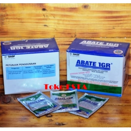 Jual Abate 1 GR 1GR 1 Dos 50 Sachet @ 10 gram Larvasida Ampuh Pembasmi ...
