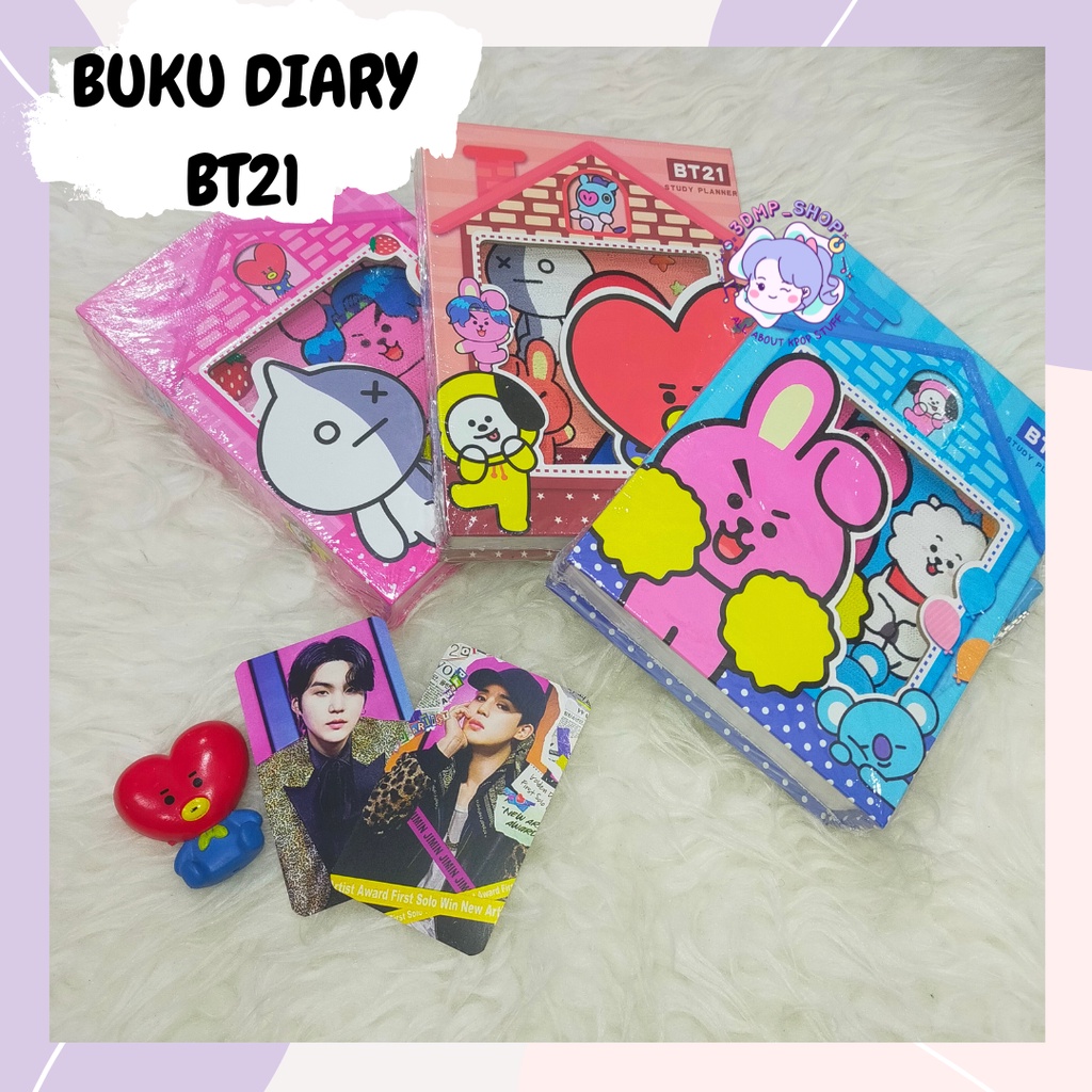 Jual Buku Notes diary bt21 | Shopee Indonesia