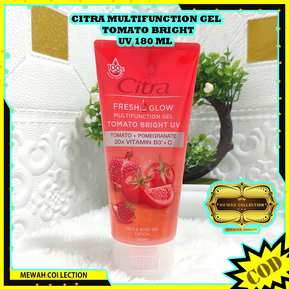 Jual Citra Fresh Fres Glow Multifunction Gel Aloe Bright,Tomato Bright ...