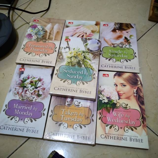 Jual The weekday bride 1-7 end - catherine bybee | Shopee Indonesia