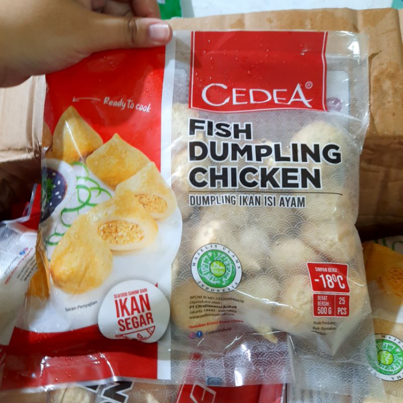 Jual Cedea Fish Dumpling Chicken Ayam 200g 500g | Shopee Indonesia