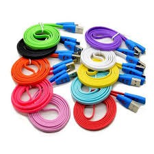 Jual KABEL DATA WARNA WARNI 1 METER | Shopee Indonesia