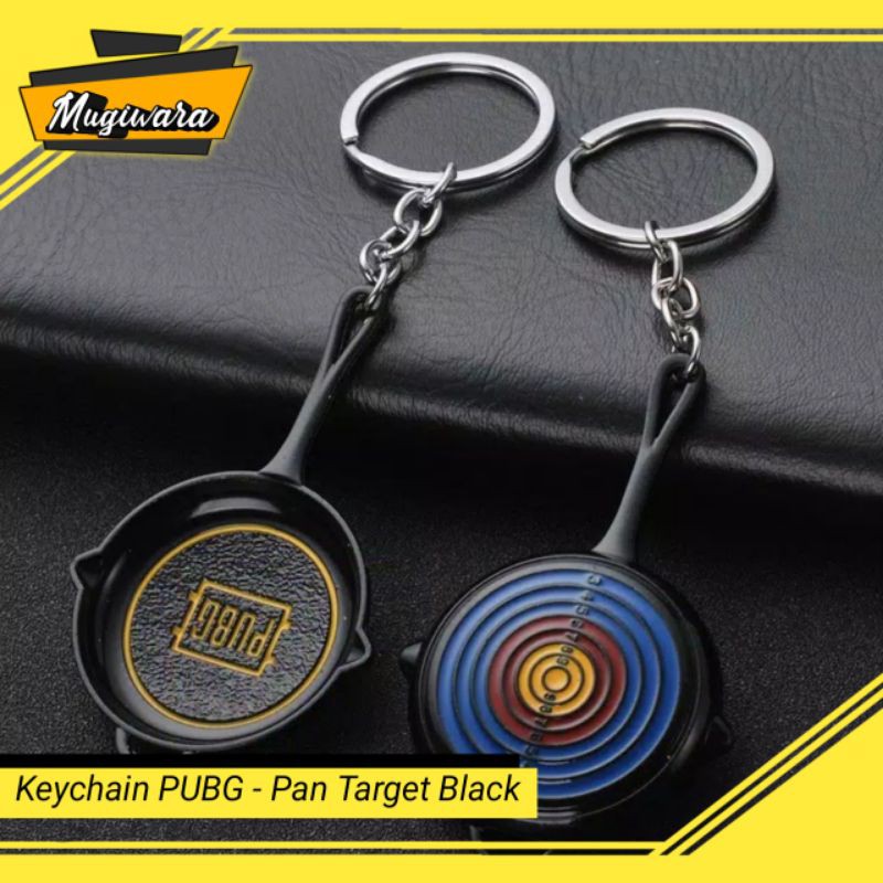 Jual [COD] Keychain Pan Target Black Gantugan Kunci Miniatur Panci Game ...