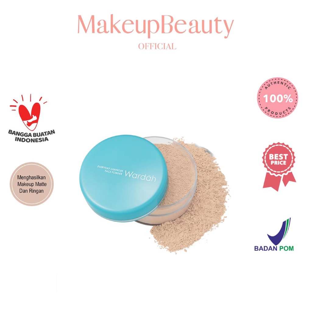 Jual WARDAH Everyday Luminous Face Powder 30g | Shopee Indonesia
