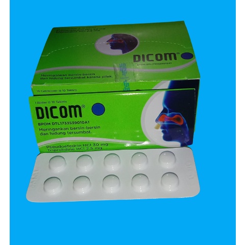 Jual DICOM TABLET PER STRIP | Shopee Indonesia