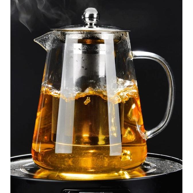 Jual Teko Pitcher Teh Chinese Teapot Maker Borosilicate Glass | Shopee Indonesia