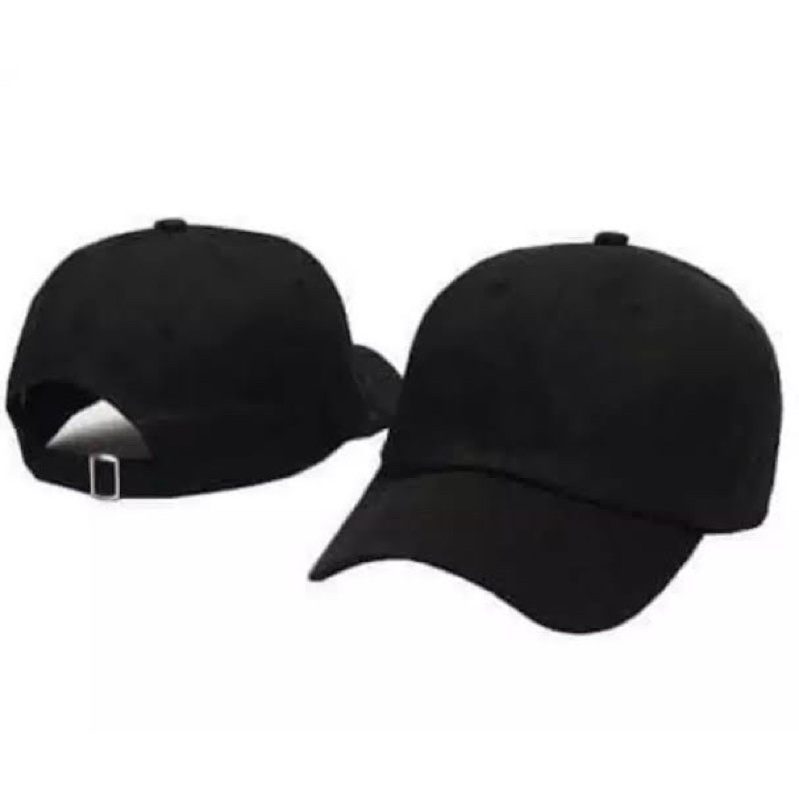 Jual topi polos hitam | Shopee Indonesia