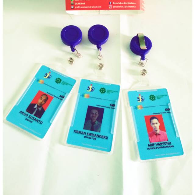 Jual Id card Lengkap / Name Tag Lengkap / peket id card, gantungan ...