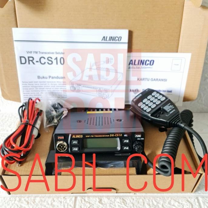 Jual Radio Rig Alinco Dr Cs10 Vhf Ori - Radio Rig Mobil Alinco Dr Cs 10 Vhf | Shopee Indonesia