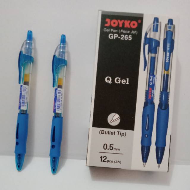 Jual Pulpen joyko GP-265 Q gel biru | Shopee Indonesia