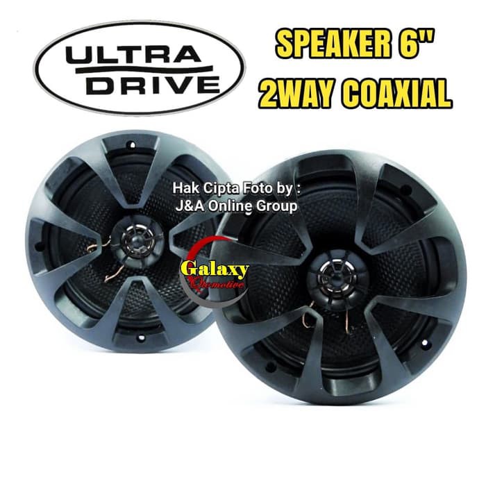 Jual Jual Speaker ULTRA DRIVE 6inch - 2way Coaxial Speaker | Shopee ...