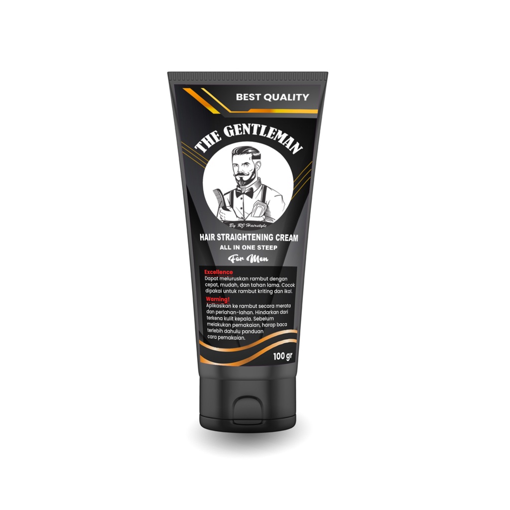 Jual [PROMO] THE GENTLEMAN PELURUS RAMBUT PRIA PERMANEN / CREAM PELURUS ...