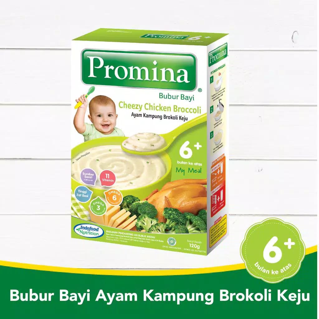 Jual PROMINA BUBUR BAYI 6+ Beras Merah Pisang Susu Kacang Hijau ...