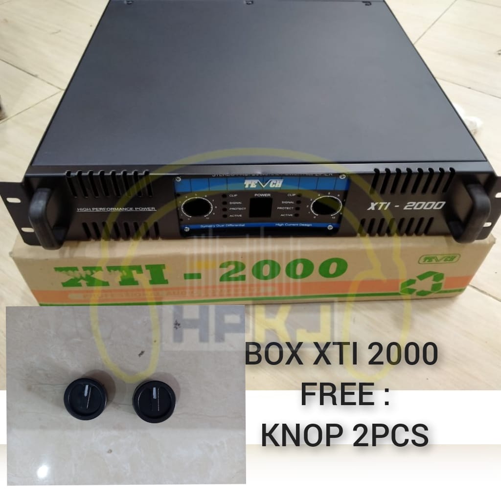 Jual BOX XTI 2000 XTI2000 XTI-2000 2 CH 2 CHANLE BOX AMPLIFIER ...