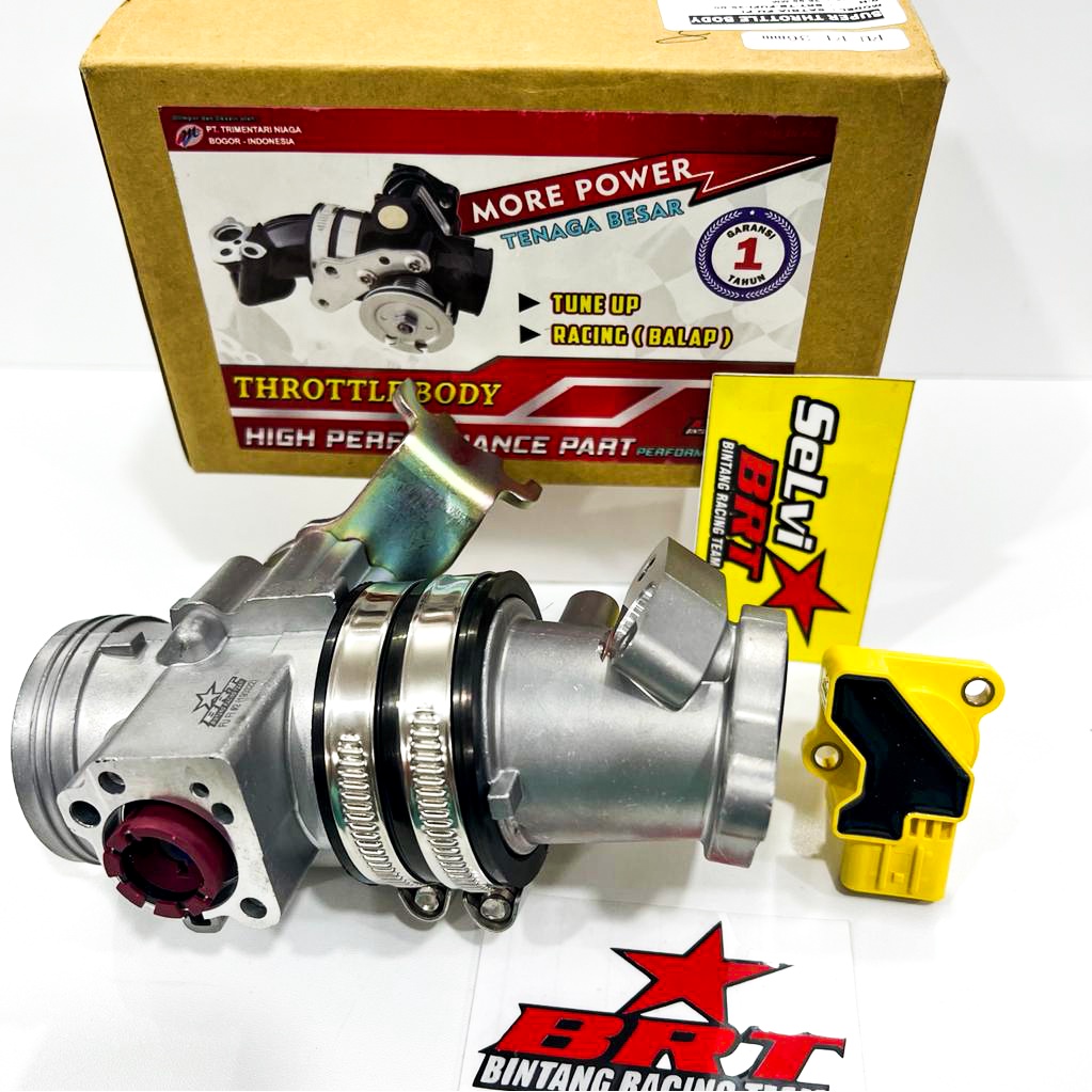 Jual THROTTLE BODY TB BRT & SENSOR TPS GSX 150 SATRIA FU FI 34 36 MM ...