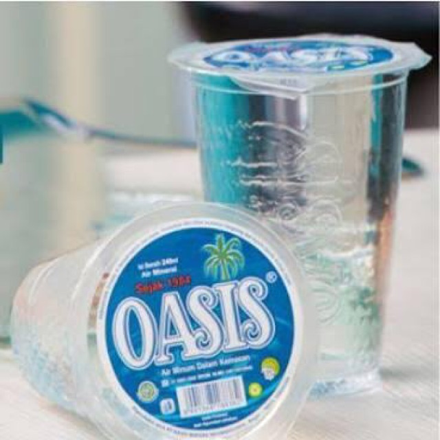 Jual Air Mineral Oasis 240ml Cup | Shopee Indonesia