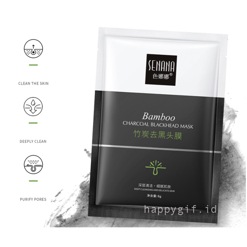 Jual MINIPINK Masker Komedo Black Head Remover Peel Off Sachet MP002 ...