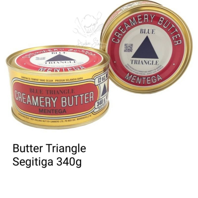 Jual Blue Triangle Creamery Butter 340gr | Segitiga Butter 340gr ...