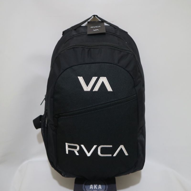 Jual Tas Ransel RVCA Pack IV Black Backpack ( 100% Original Bag ...