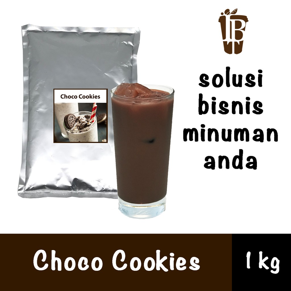 Jual Bahan Minuman Bubuk Choco Cookies and Cream Bubble Tea Drink ...